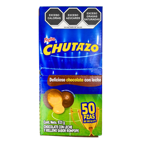 Chocolate Chutazo Balón 50p | Ricolino | Dulcerías Abarroteras Vázquez ...