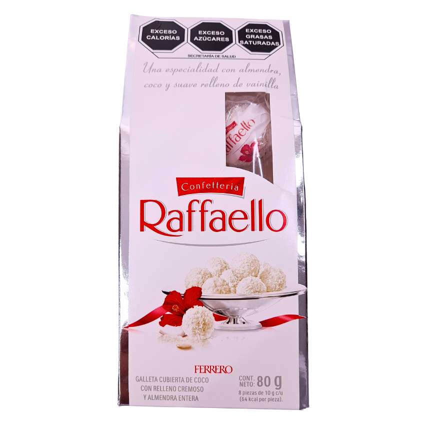 Ferrero Raffaello Coco 8 Piezas – Dulcerías y Abarroteras Vázquez