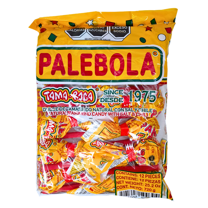 Palebola Tamarindo 12pz | Tama Roca | Dulcerías y Abarroteras Vázquez