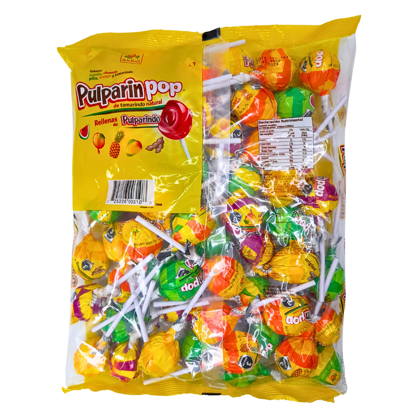 Paleta PulparinPop 50pz | De la Rosa | Dulcerías y Abarroteras Vázquez