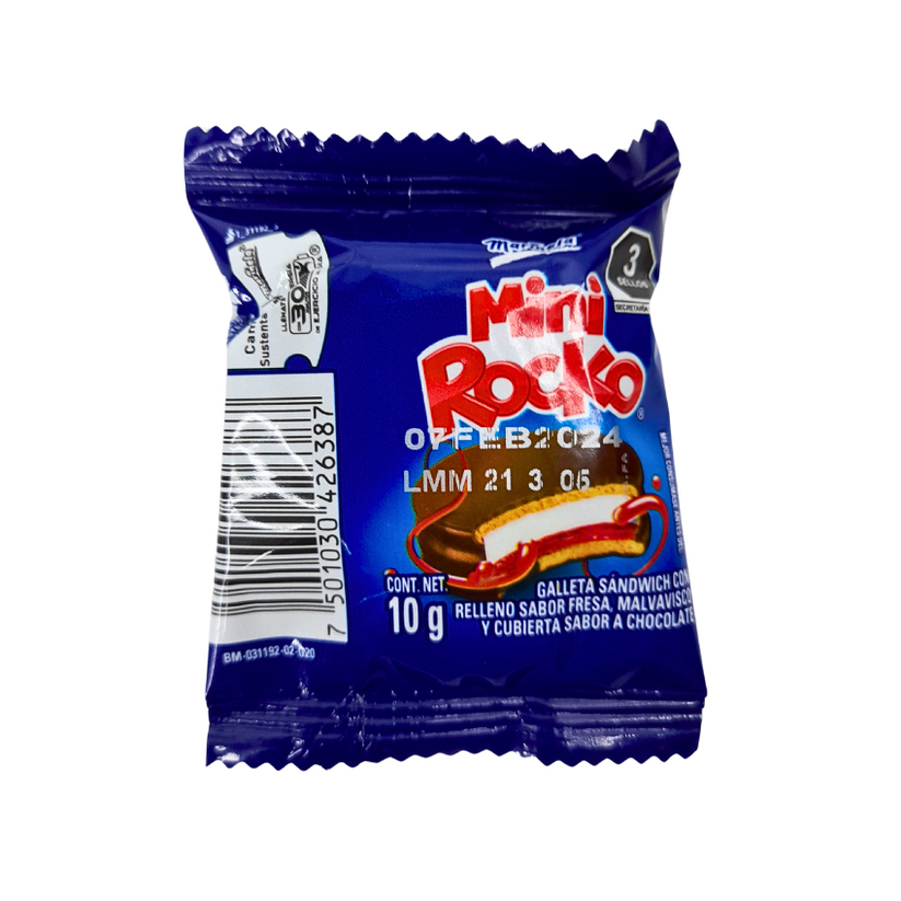 Mini Rocko Chocolate 40pz | BIMBO | Dulcerías y Abarroteras Vázquez