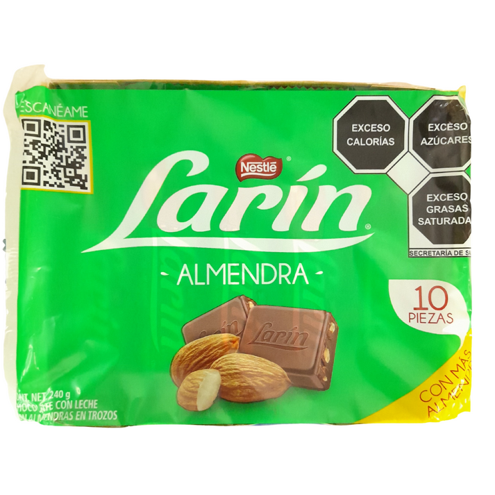 Chocolate Larín Almendra | Nestlé | Dulcerías y Abarroteras Vázquez