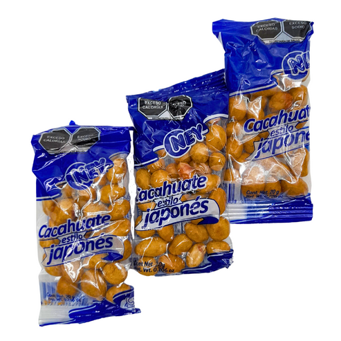 Cacahuate Japonés 50pz de 20gr | Ney | Dulcerías y Abarroteras Vázquez
