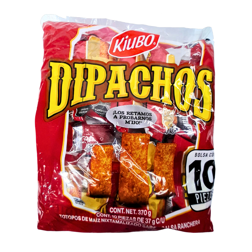 Botana Kiubo Dipachos 10pz | Gonac | Dulcerías y Abarroteras Vázquez