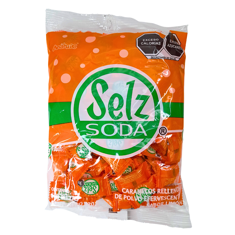 Caramelo Selz Soda 100pz | Anahuac | Dulcerías Abarroteras Vázquez ...