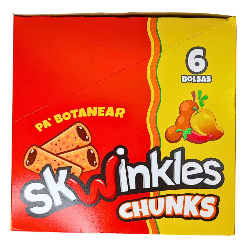 Skwinkles Chunks Caja 6pz | Mars | Dulcerías y Abarroteras Vázquez