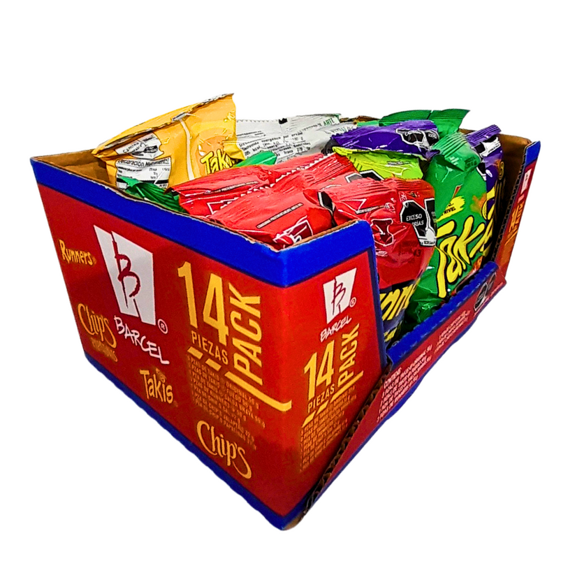 Paquete Surtido Mix 14pz | Barcel | Dulcerías y Abarroteras Vázquez