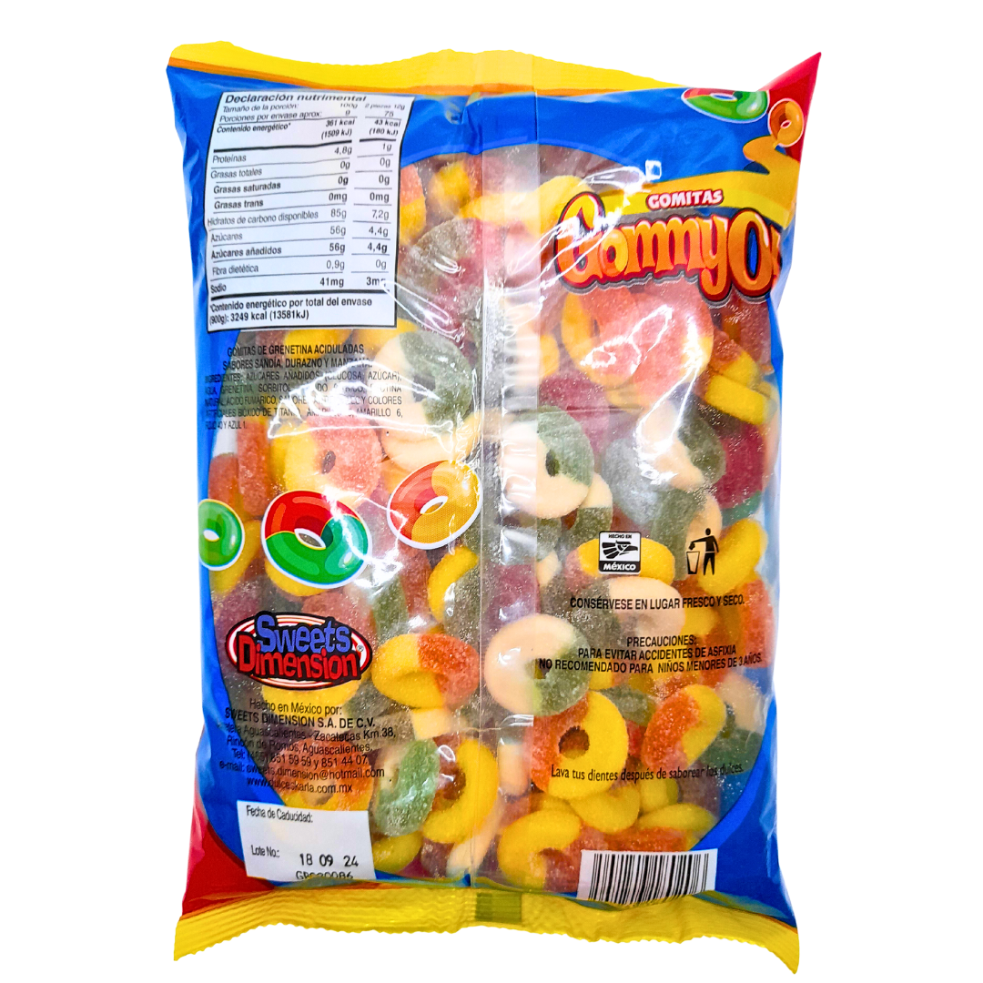 Sweet Dimension GommyO! 900g | Karla | Dulcerías y Abarroteras Vázquez