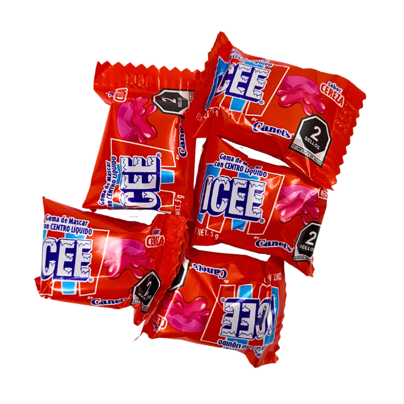 Chicle Icee Cereza 45pz | Canel's | Dulcerías y Abarroteras Vázquez
