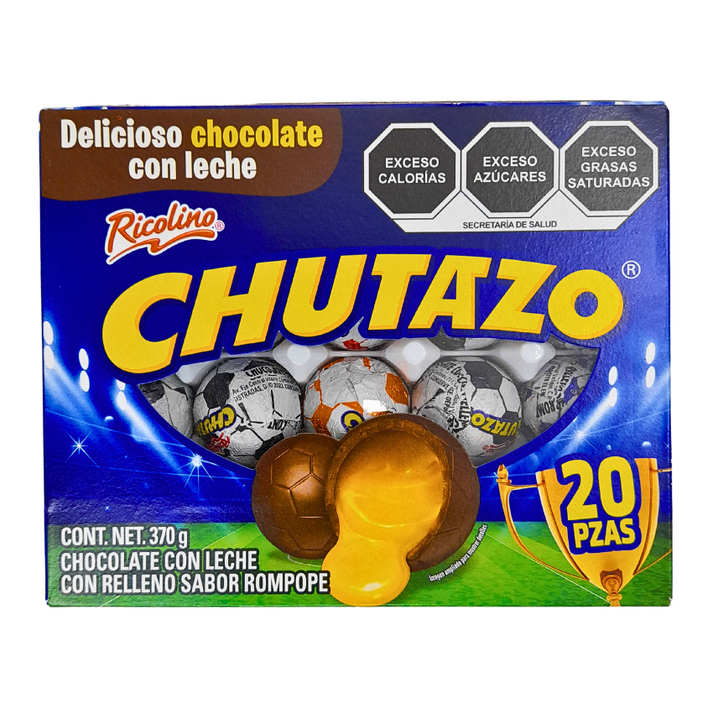 Chocolate Chutazo 50pz | La Corona | Dulcerías y Abarroteras Vázquez