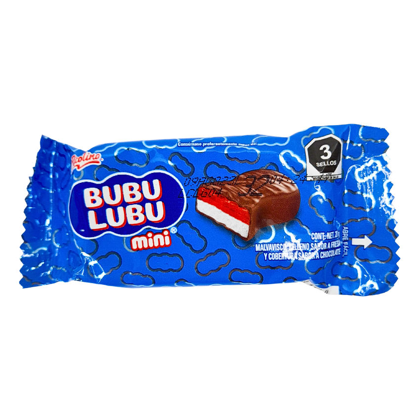 Bubu Lubu Mini 25 Piezas | Ricolino | Dulcerías y Abarroteras Vázquez