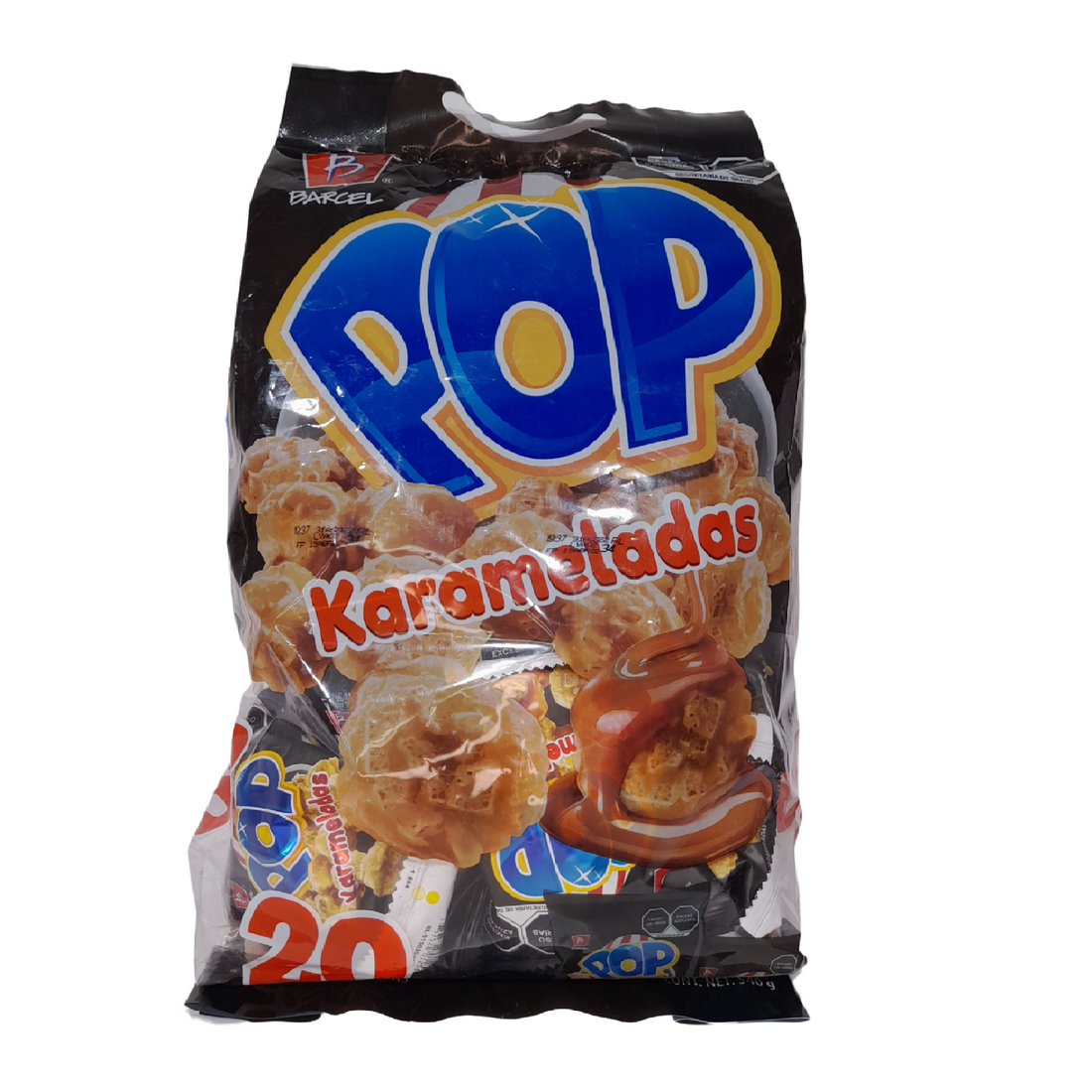 Karameladas Pop 20 Piezas | Barcel | Dulcerías y Abarroteras Vázquez