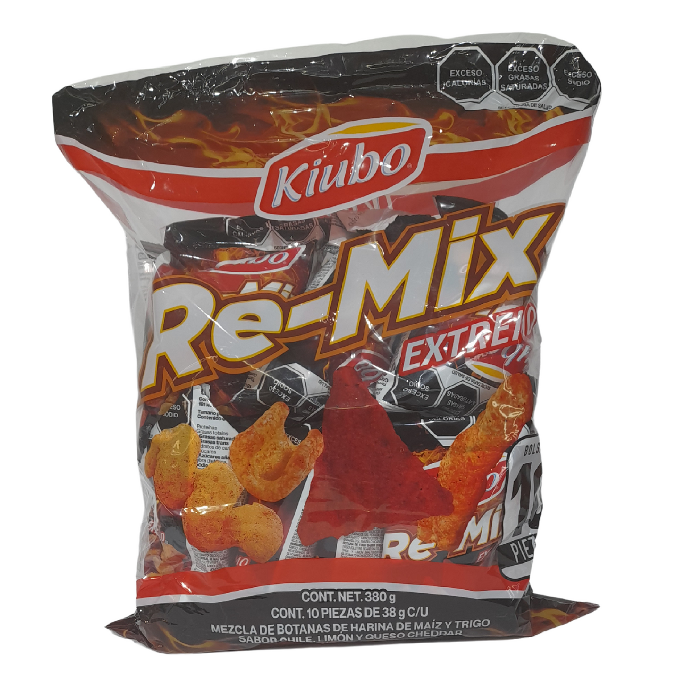 Kiubo Remix Extremo 10pz | Gonac | Dulcerías y Abarroteras Vázquez
