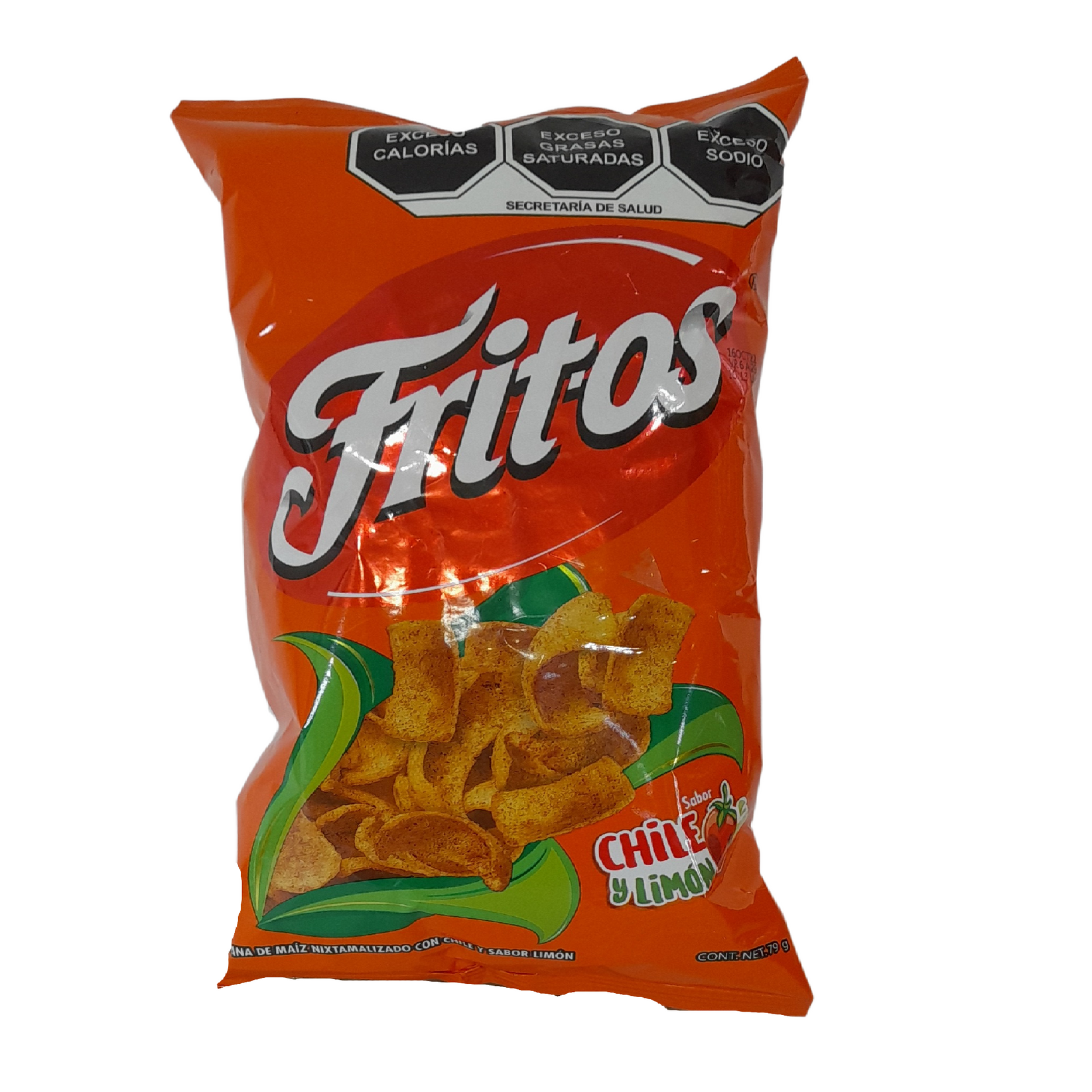 Fritos Chile y Limón 79gr | Sabritas | Dulcerías y Abarroteras Vázquez
