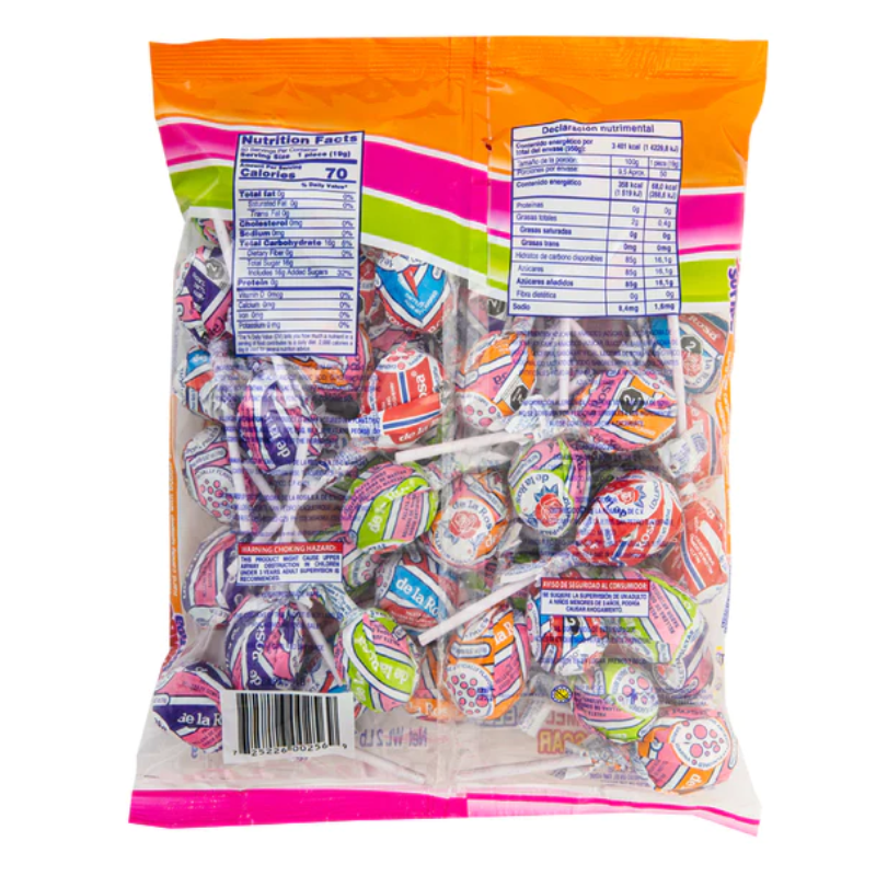 Paleta Jumbo Surtida | De la Rosa | Dulcerías y Abarroteras Vázquez